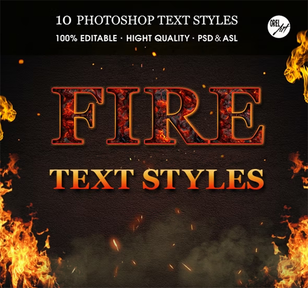 14+ Fire Effect Photoshop Styles - Free & Premium PSD, AI Formats ...